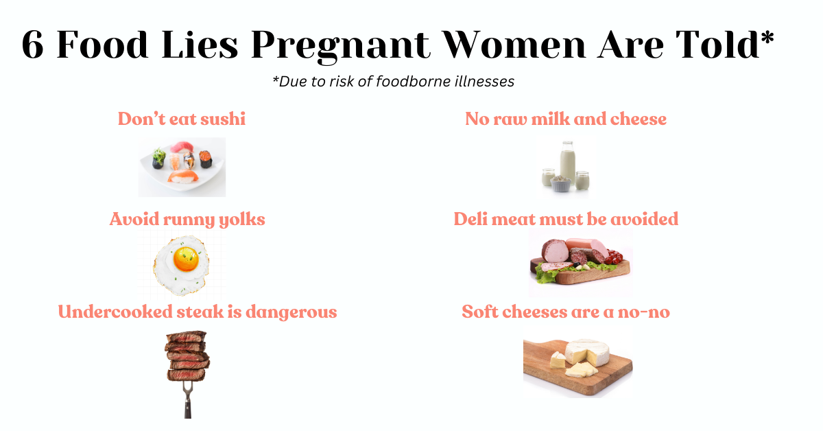 6 Food Lies Pregnant Women Are Told - Fit Preethi